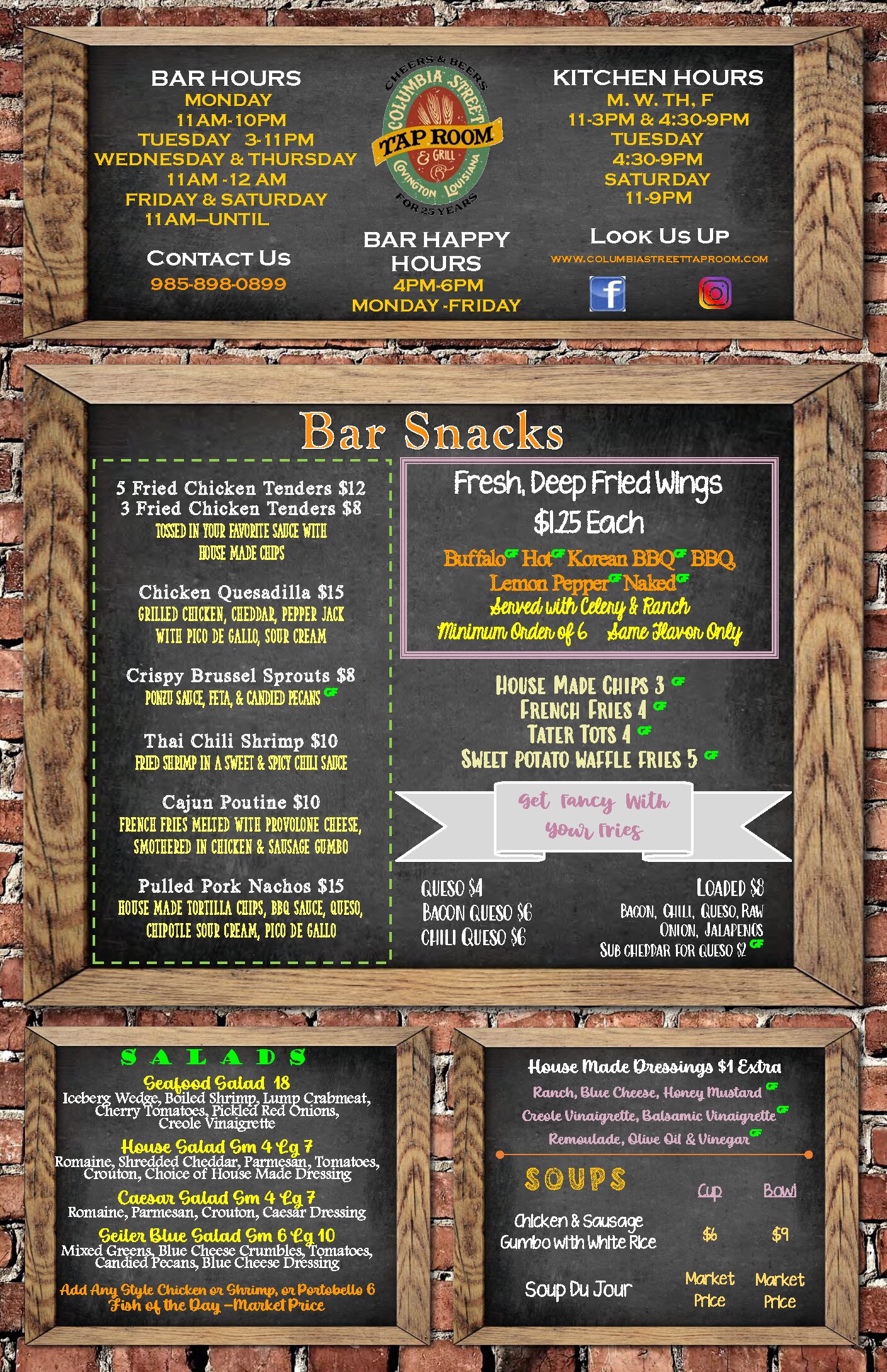 taproom-menu-2024 | Columbia Street Taproom